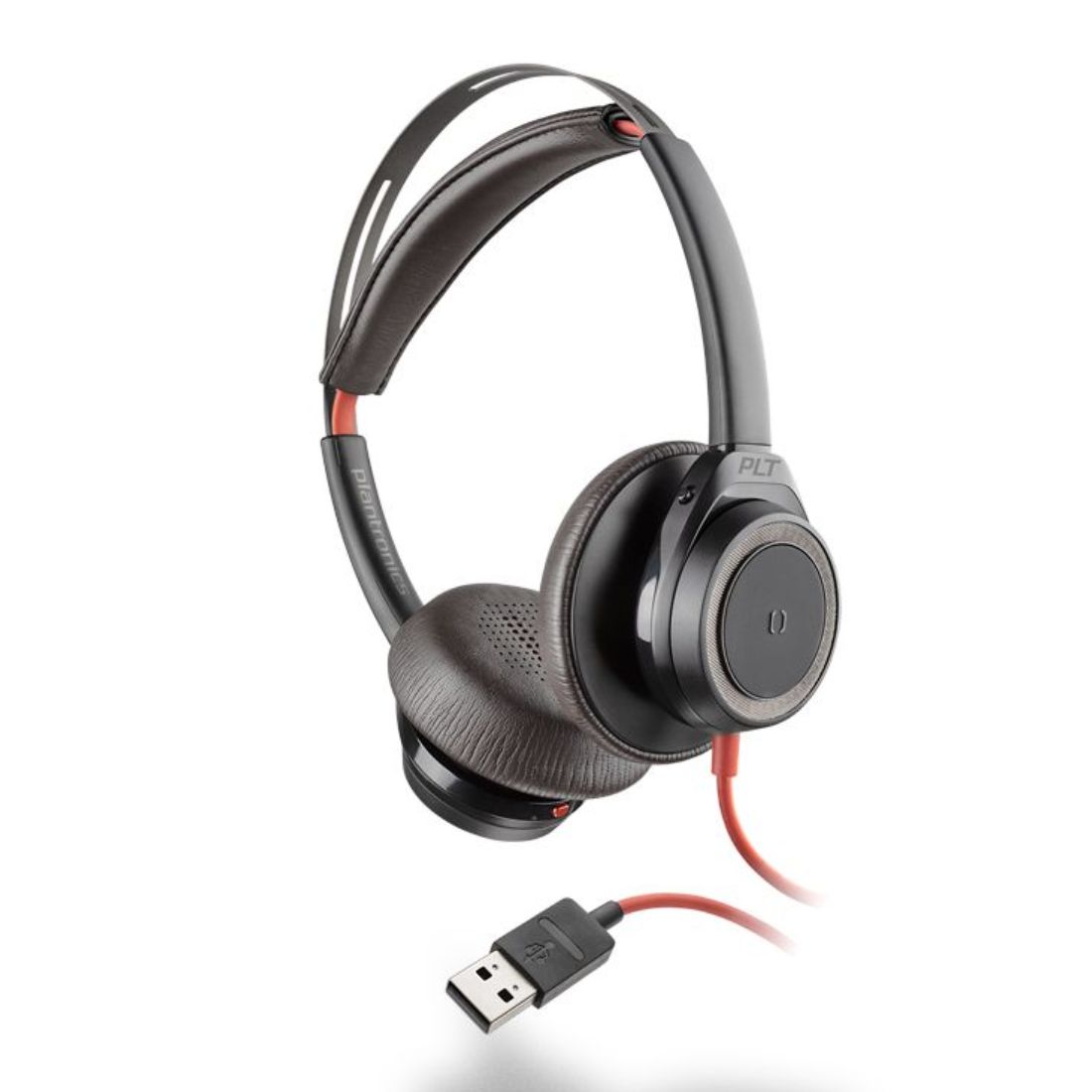 Poly (Plantronics) Blackwire 7225 USB A Corded Headset ANC - Black ...